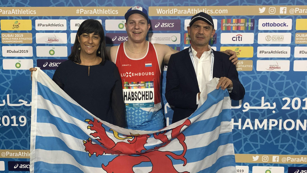 Para-Athletisme: Médaille d'argent pour Tom Habscheid au lancer de ...