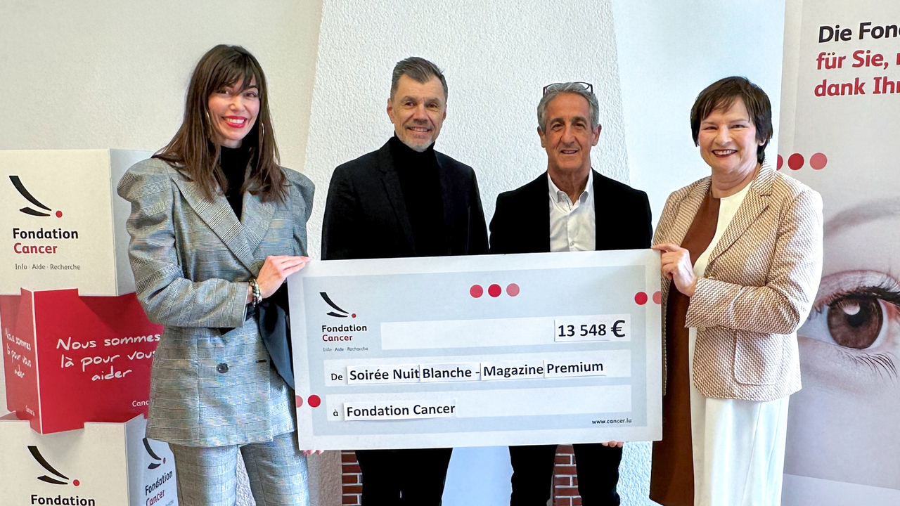 Soirée Nuit Blanche: 13.548 Euro vun der Zäitschrëft Premium fir d ...