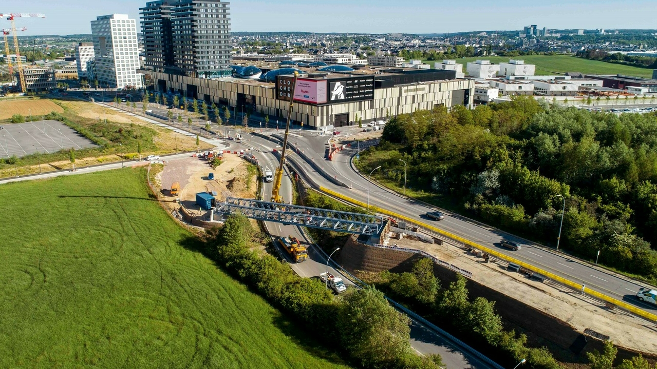 Gasperich interchange: A3 feeder road closed today - RTL Today