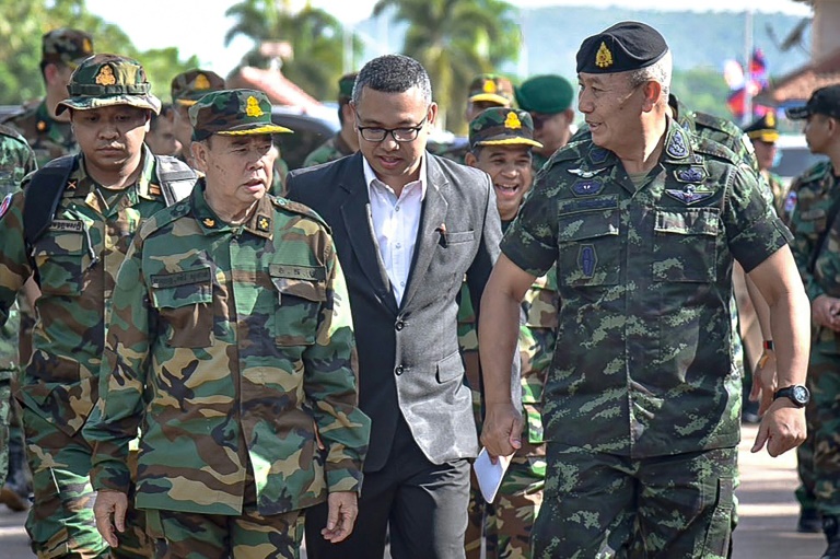 Looking to 'solve the problem': Thai, Cambodian army chiefs meet over ...