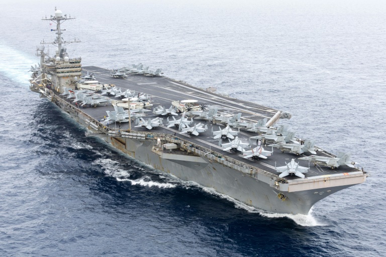 'Minor injuries': Second plane falls off US aircraft carrier in 10 days ...