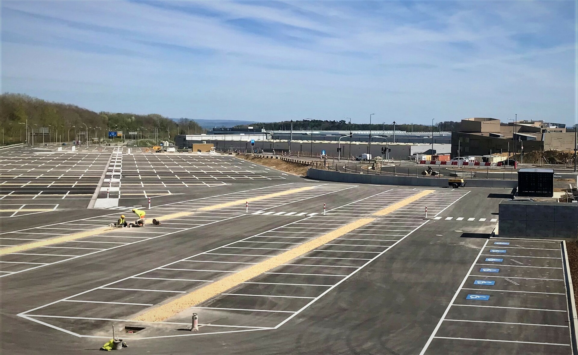 28 April: New Héienhaff P+R set to open near Findel Airport - RTL Today