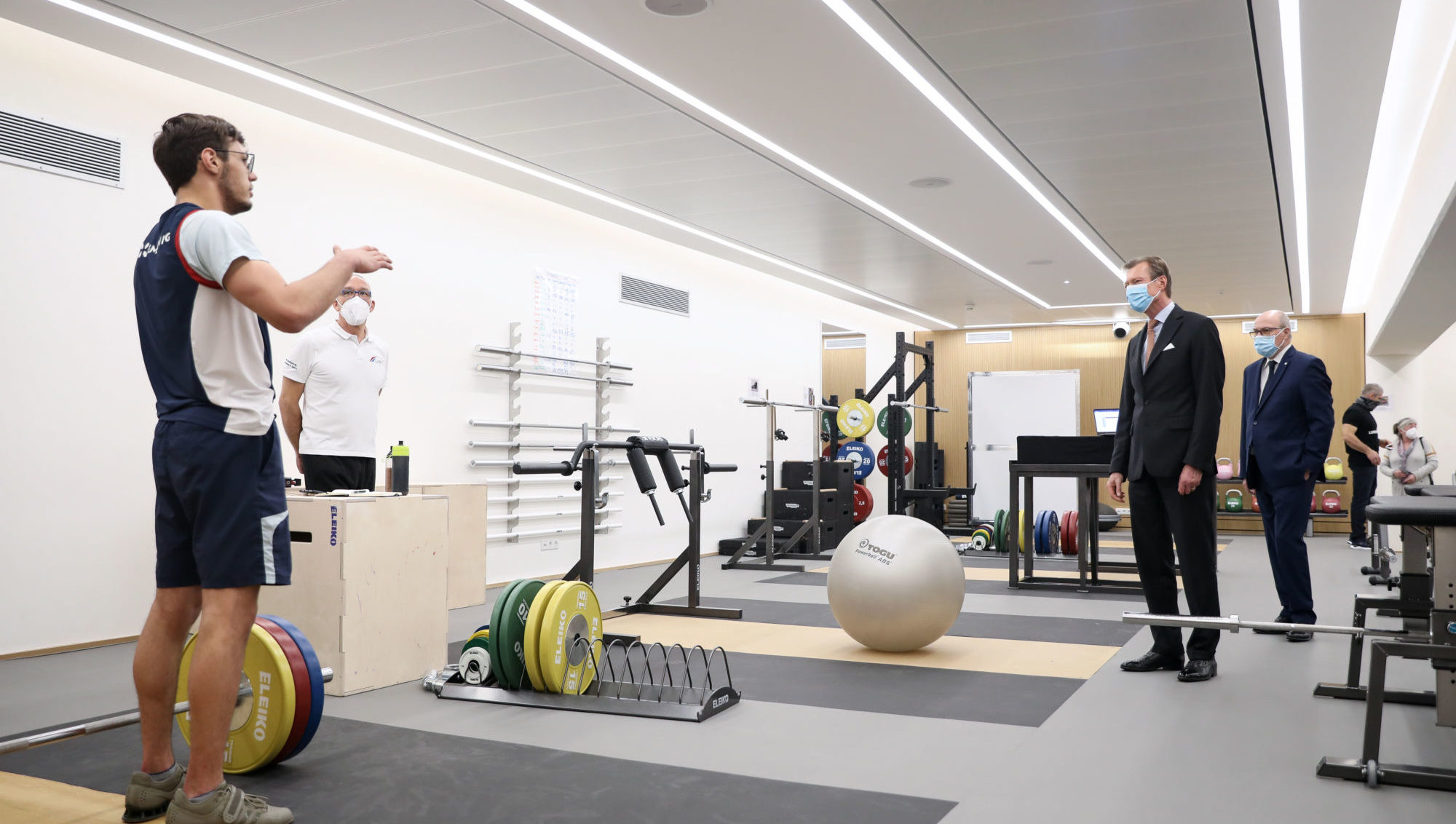 Grand-Duke Henri visits the Coque - RTL Today