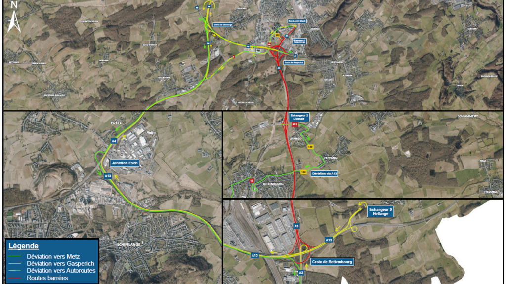 From 24 to 27 October: Major weekend closure on A3 motorway between ...
