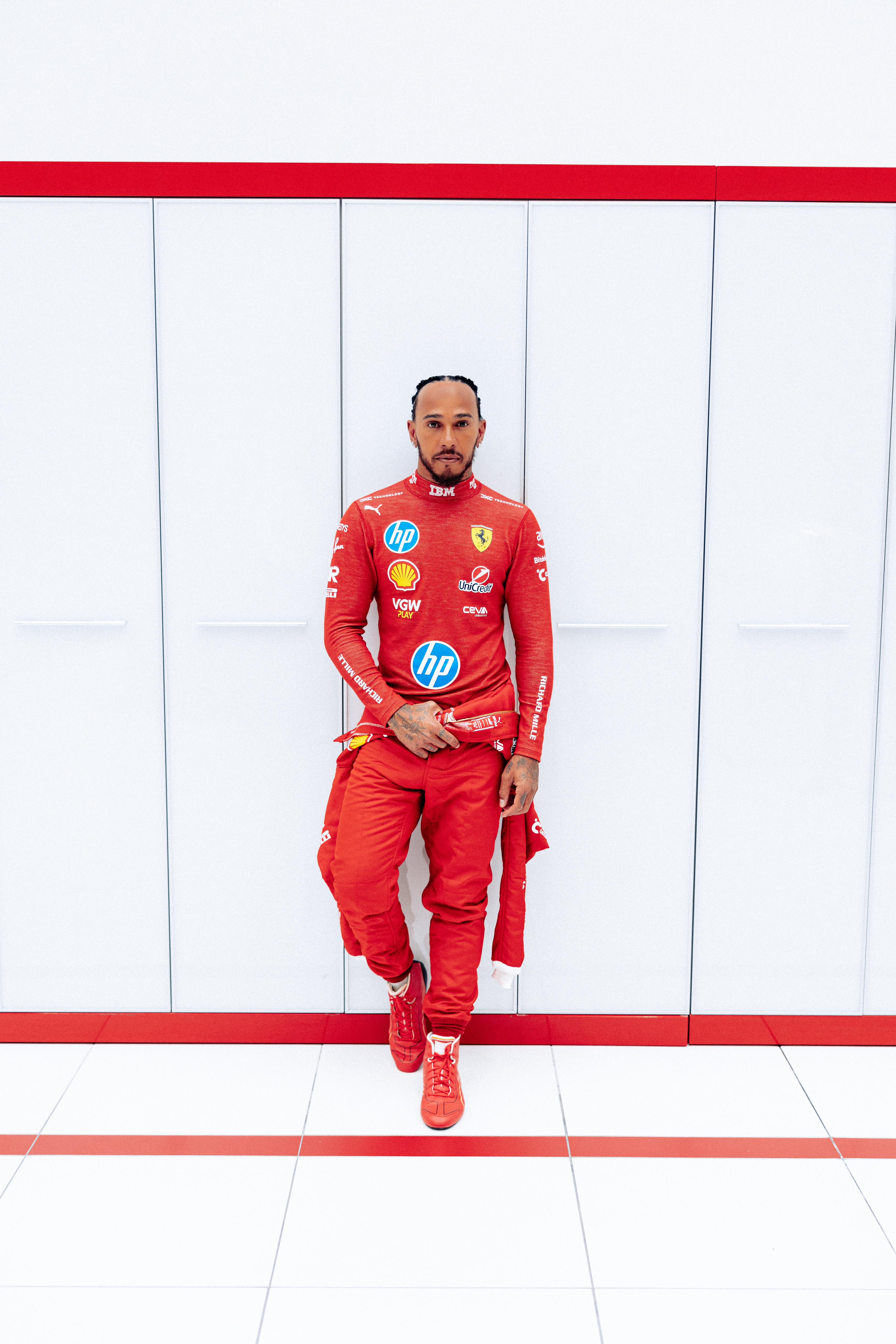 New beginnings: Hamilton drives first laps as a Ferrari driver - RTL Today