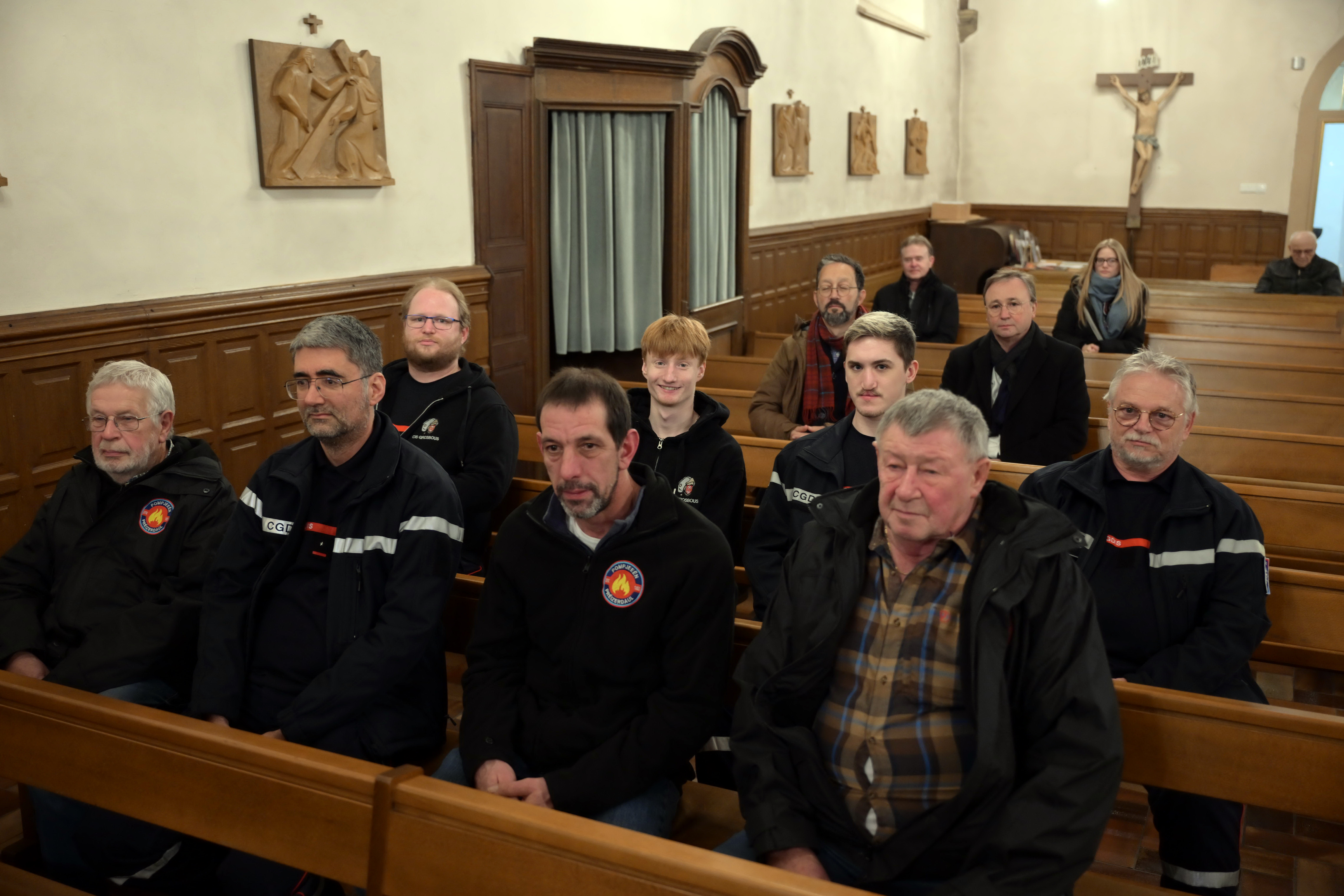 Barbarafeier vun de Pompjeeën vu Groussbus a Préizerdaul (14.12.25 ...