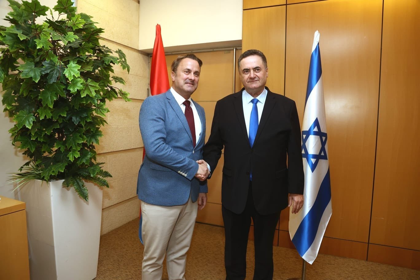 Visite de Xavier Bettel en Israël et en Palestine (Jour 1 / 09.01.2024 ...