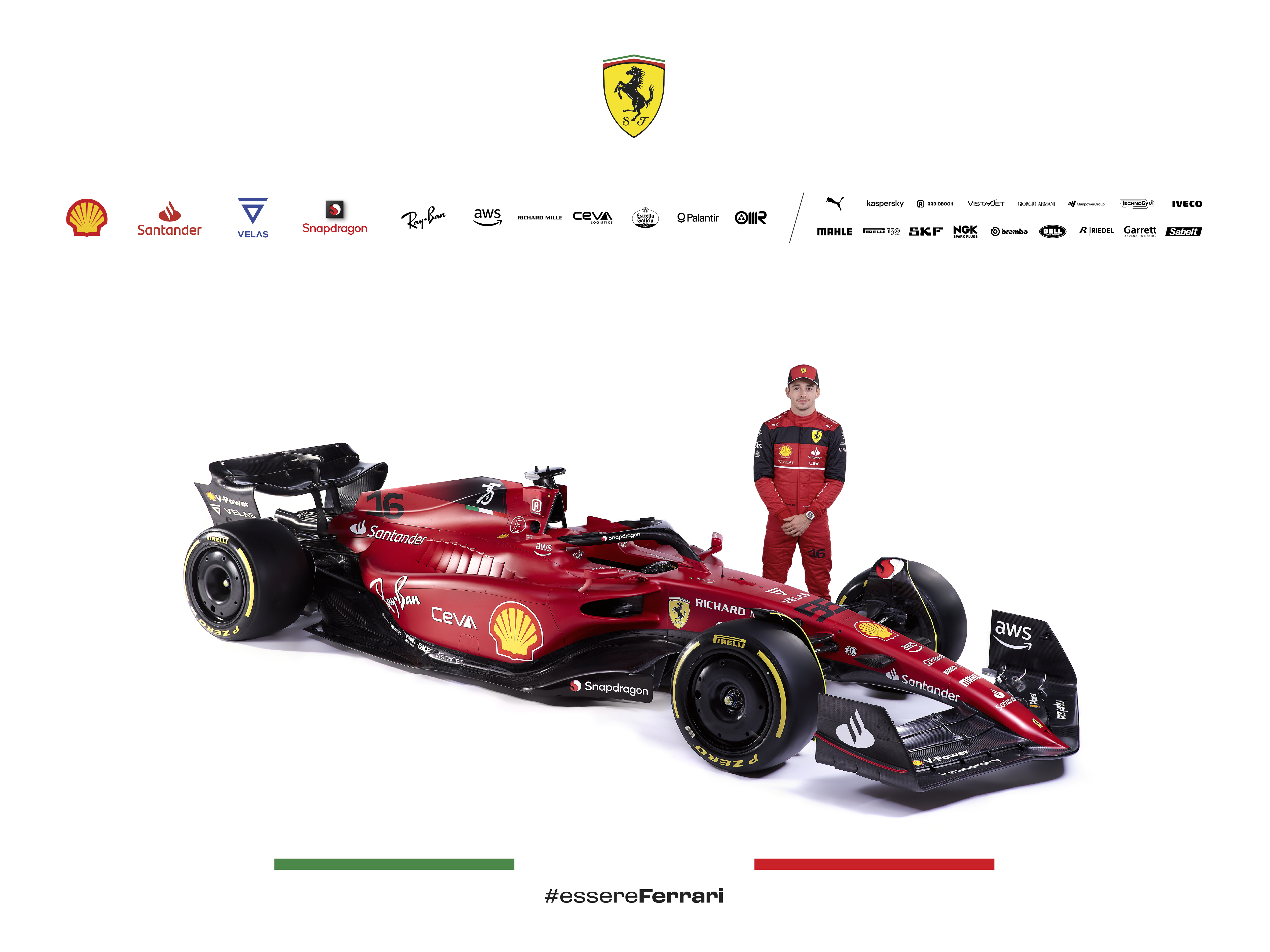 Ferrari-Launch: Le Ferrari F1-75 (17.2.22) - RTL Today