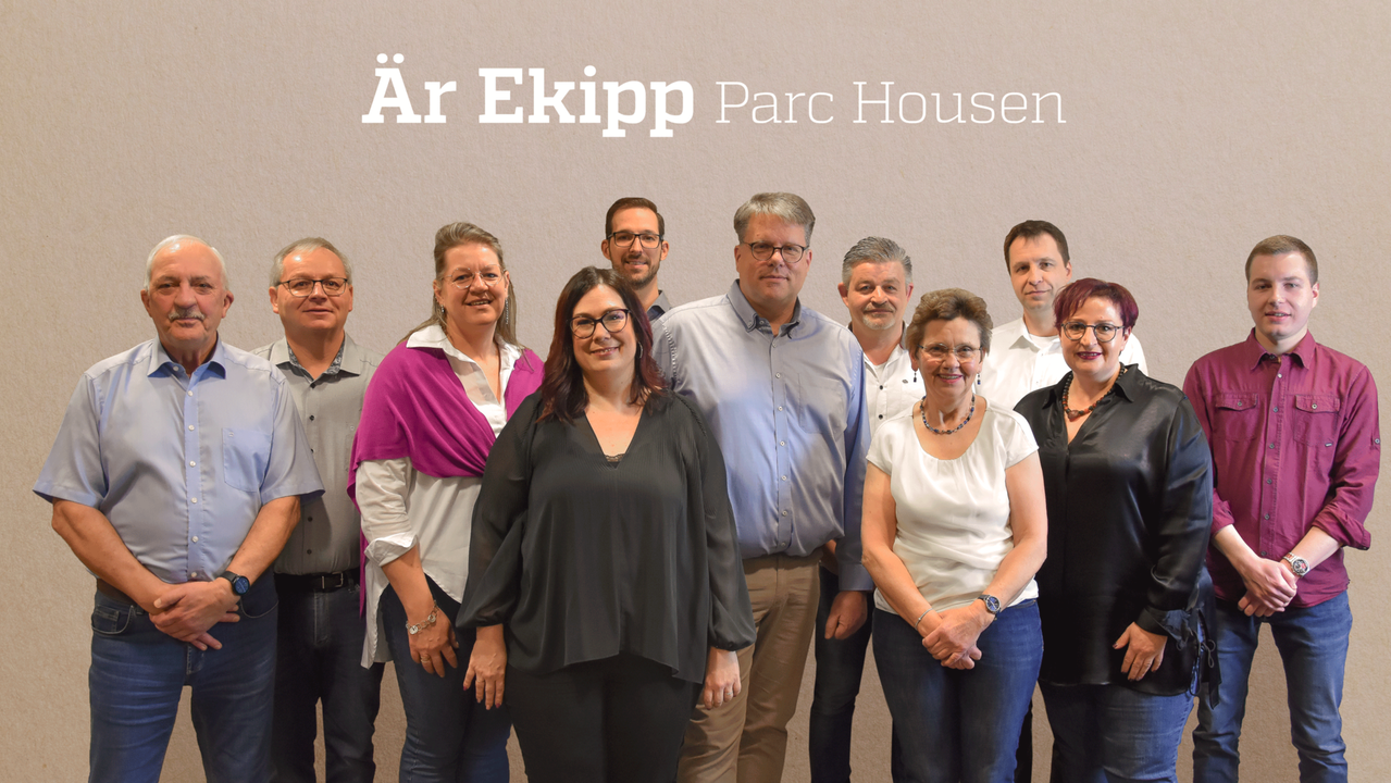 Är Ekipp - Parc Housen: 4 Fraen a 7 Männer triede fir d'Biergerlëscht ...