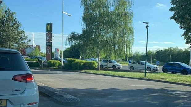 Moselle: Gros bouchon à la réouverture du McDonald's de Yutz - RTL Infos