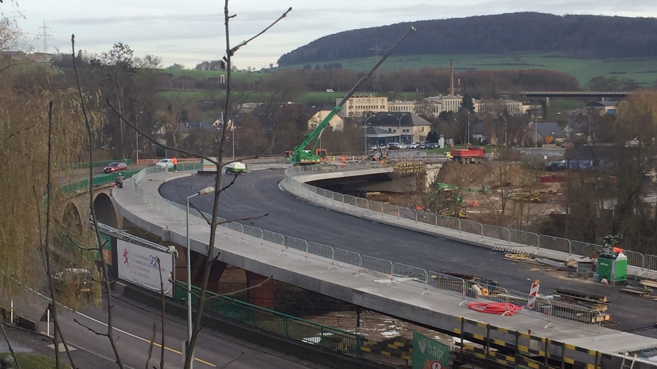 Ettelbruck: New Patton bridge to open two lanes from 29 March - RTL Today