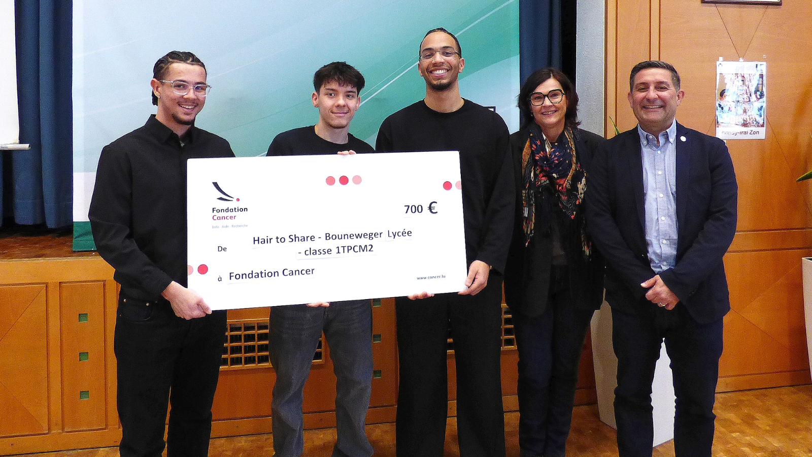 Hair to Share: Students raise €700 for cancer charity through hair ...
