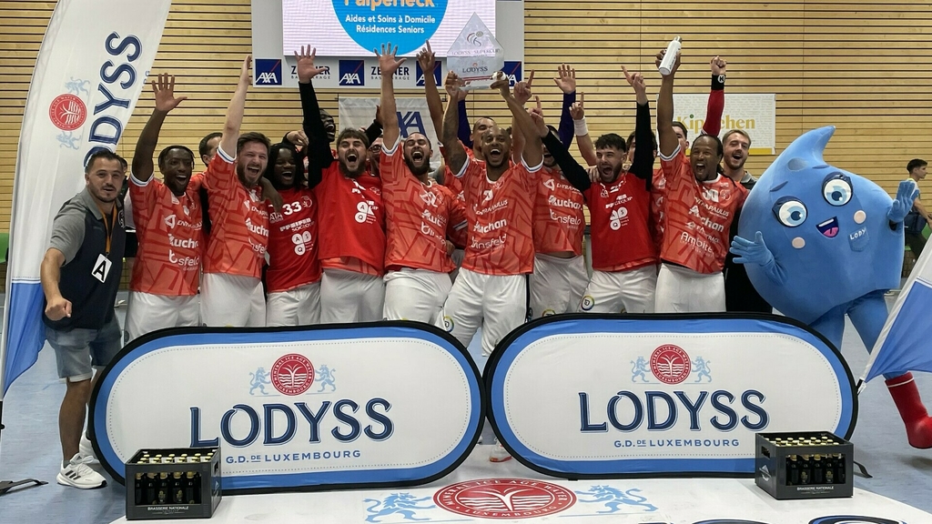 Handball-Supercup: Déifferdeng a Käerjeng krope sech éischten Titel vun ...