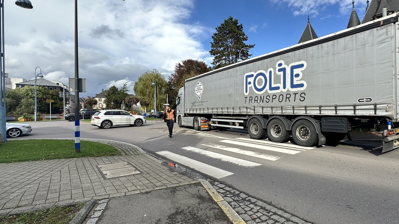 Traffic jams: Broken-down lorry in Ettelbruck, accident on B7 - RTL Today