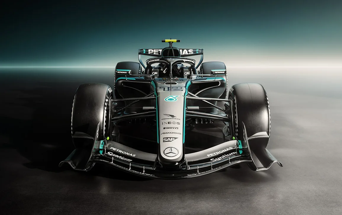 F1: Mercedes dévoile les premières images de sa monoplace 2026 - RTL Infos