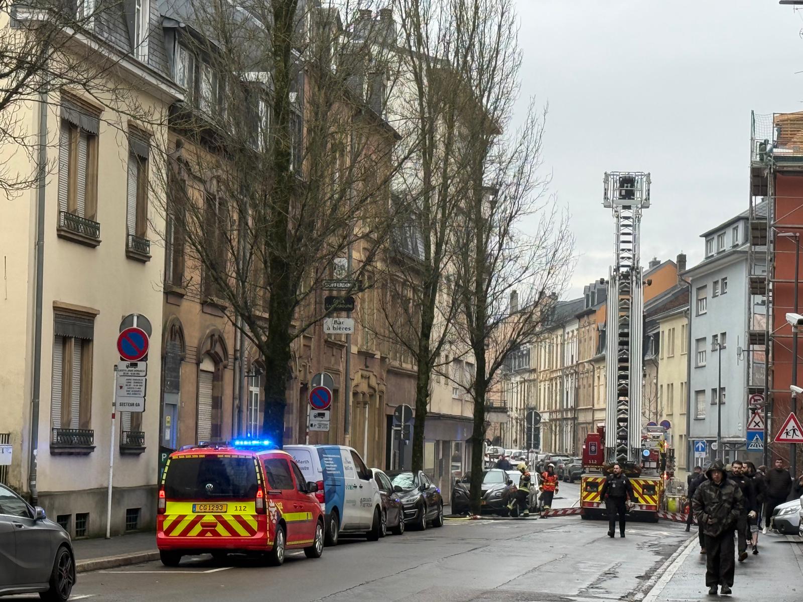 Update – Rue Adolphe Fischer : Fire in the Gare district, blaze under ...
