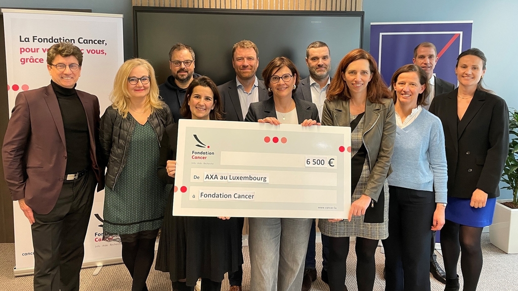AXA Luxembourg an AXA Wealth Europe: Solidaritéit mat der Fondation ...