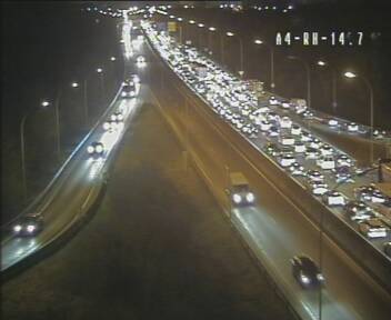 Traffic: Crashes on A4 and A7 caused traffic jams on Thursday morning ...