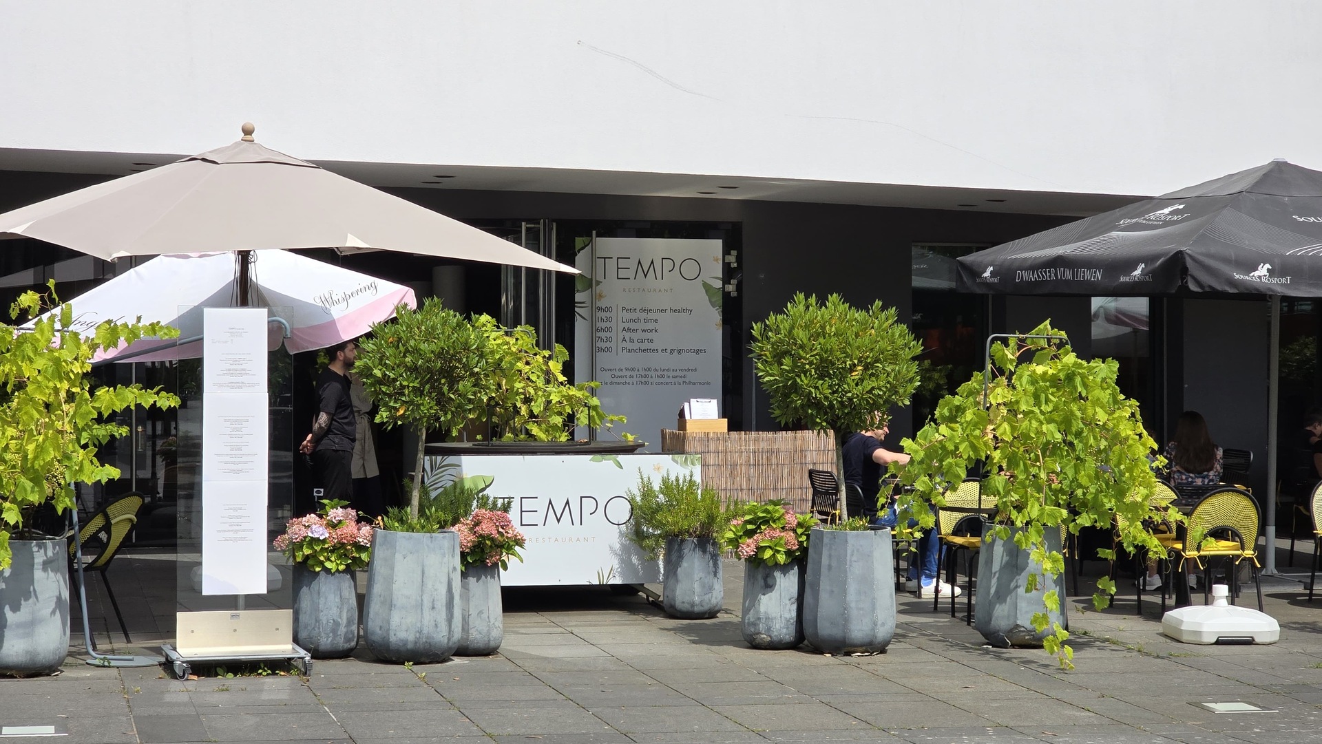 Extension de la Philharmonie: Le restaurant Tempo va bientôt être ...
