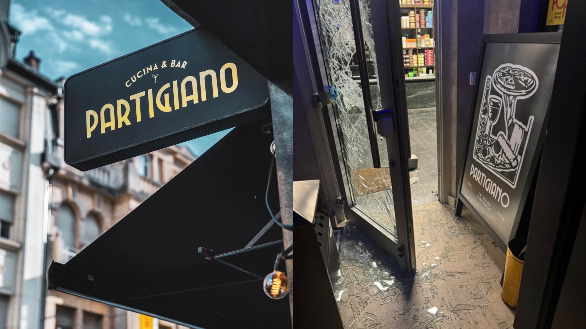 Quartier Gare: Le restaurant Partigiano cambriolé: "Ça devient ...
