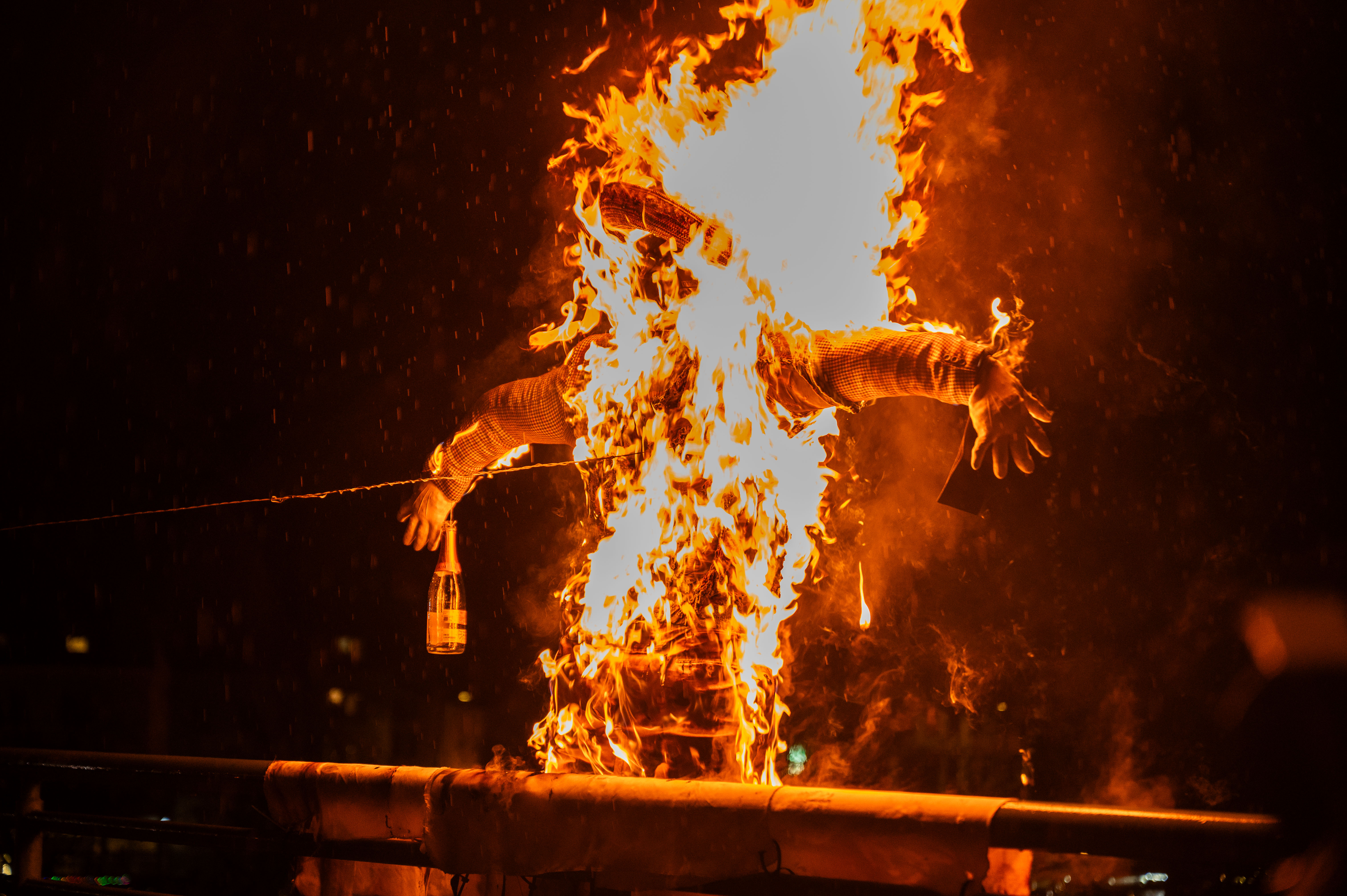 Ash Wednesday: Remich marks end of carnival with old tradition of straw ...