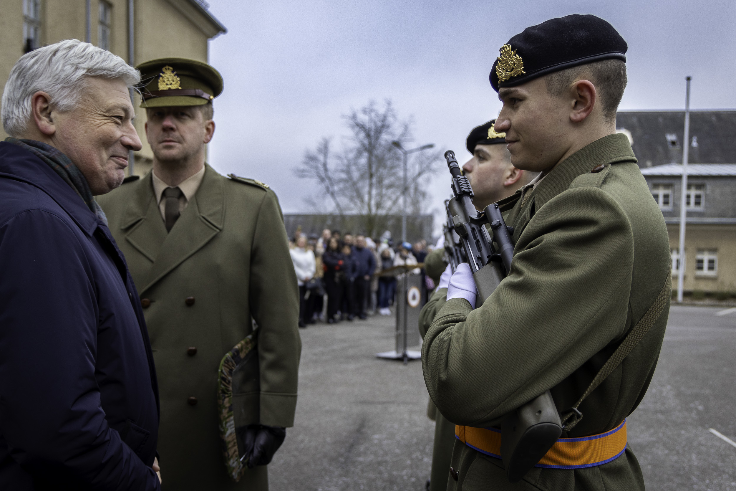 Centre militaire zu Dikrech: 201. Rekrutte-Vereedegung vun der ...