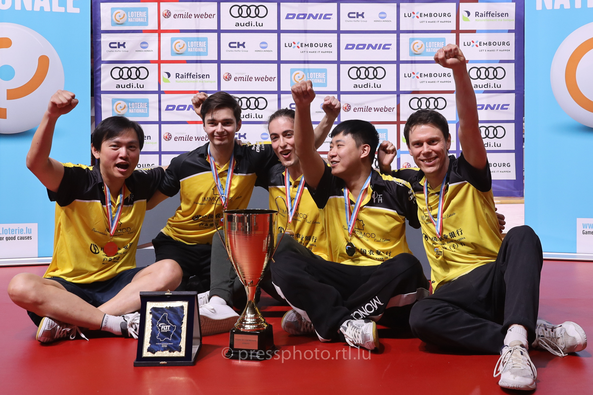 Dëschtennis: Houwald wënnt d'Coupefinall géint Lénger (5.2.23)