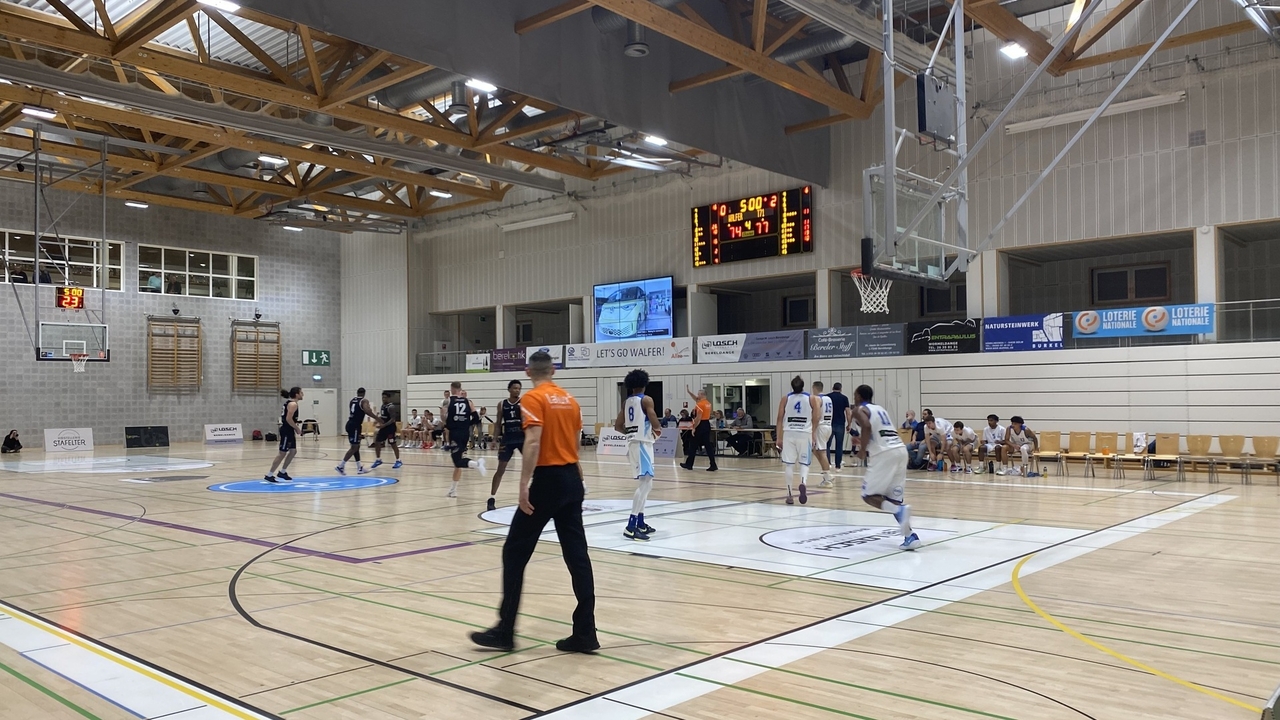 Basketball-Championnat: Diddeleng wënnt knapp zu Walfer, Mamer ...