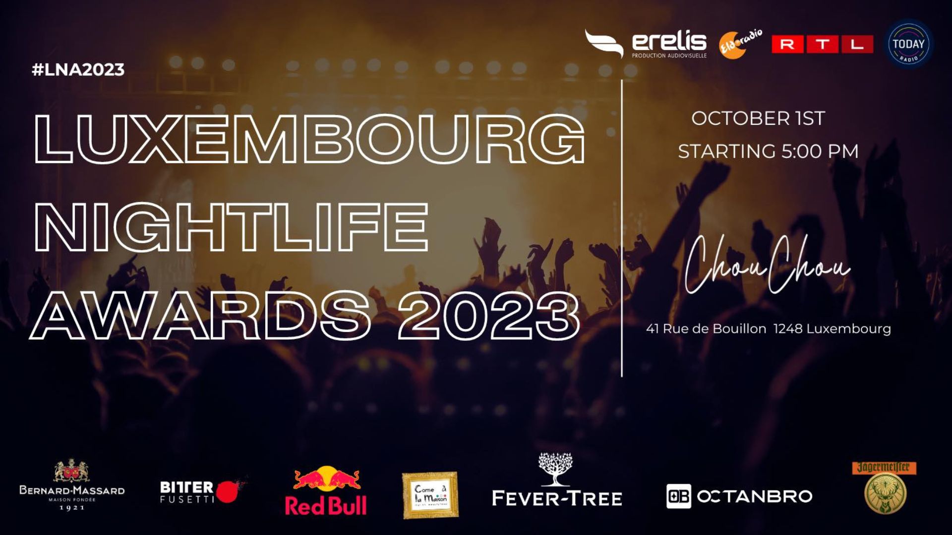 Luxembourg Nightlife Awards 2023: LNA extends vote to Sunday, free ...