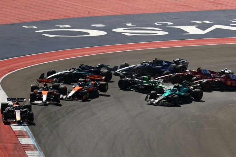Formula 1: Verstappen wins dramatic US Grand Prix sprint, McLarens ...