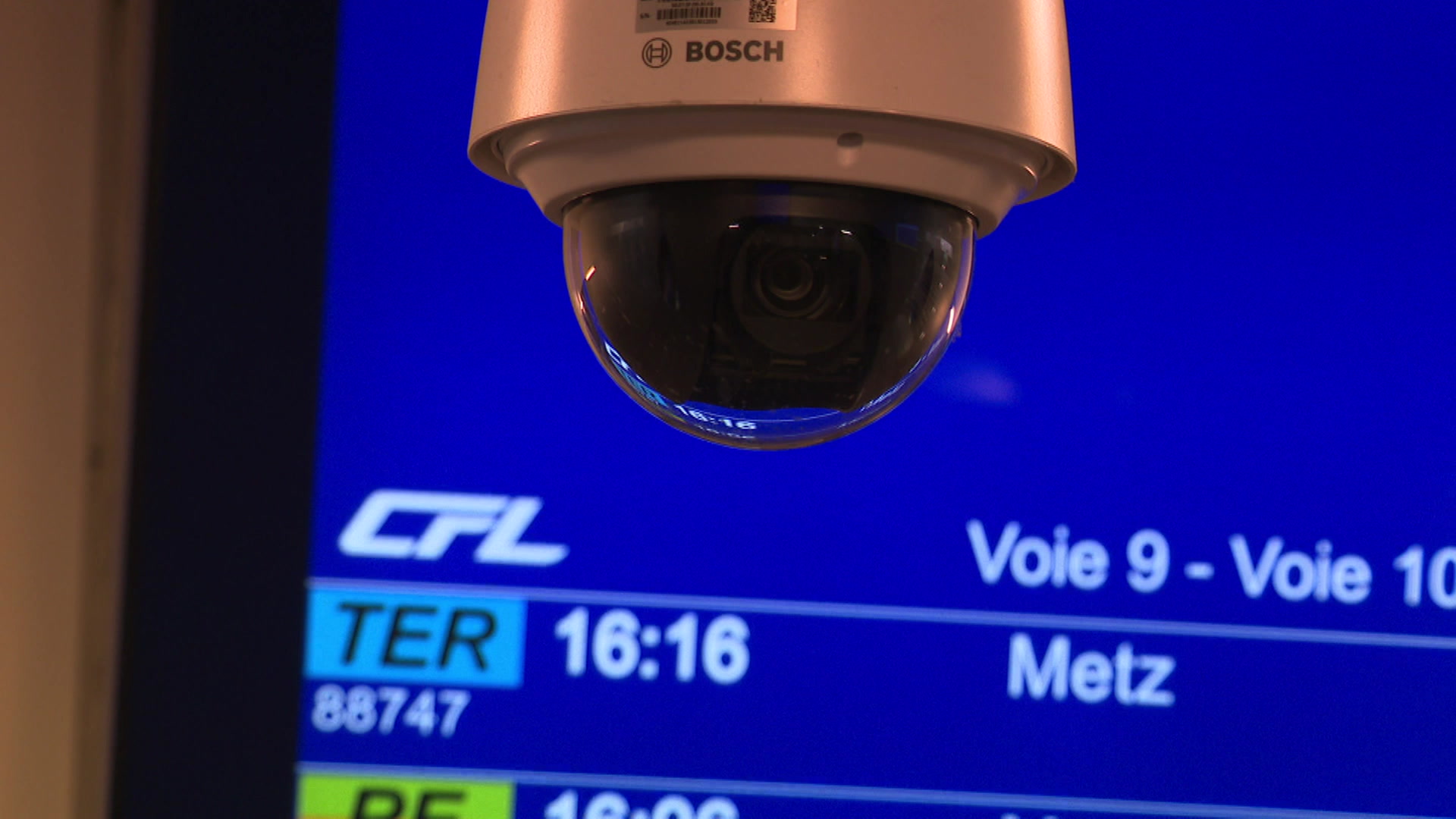 Vidéosurveillance: À quoi servent donc les caméras des CFL