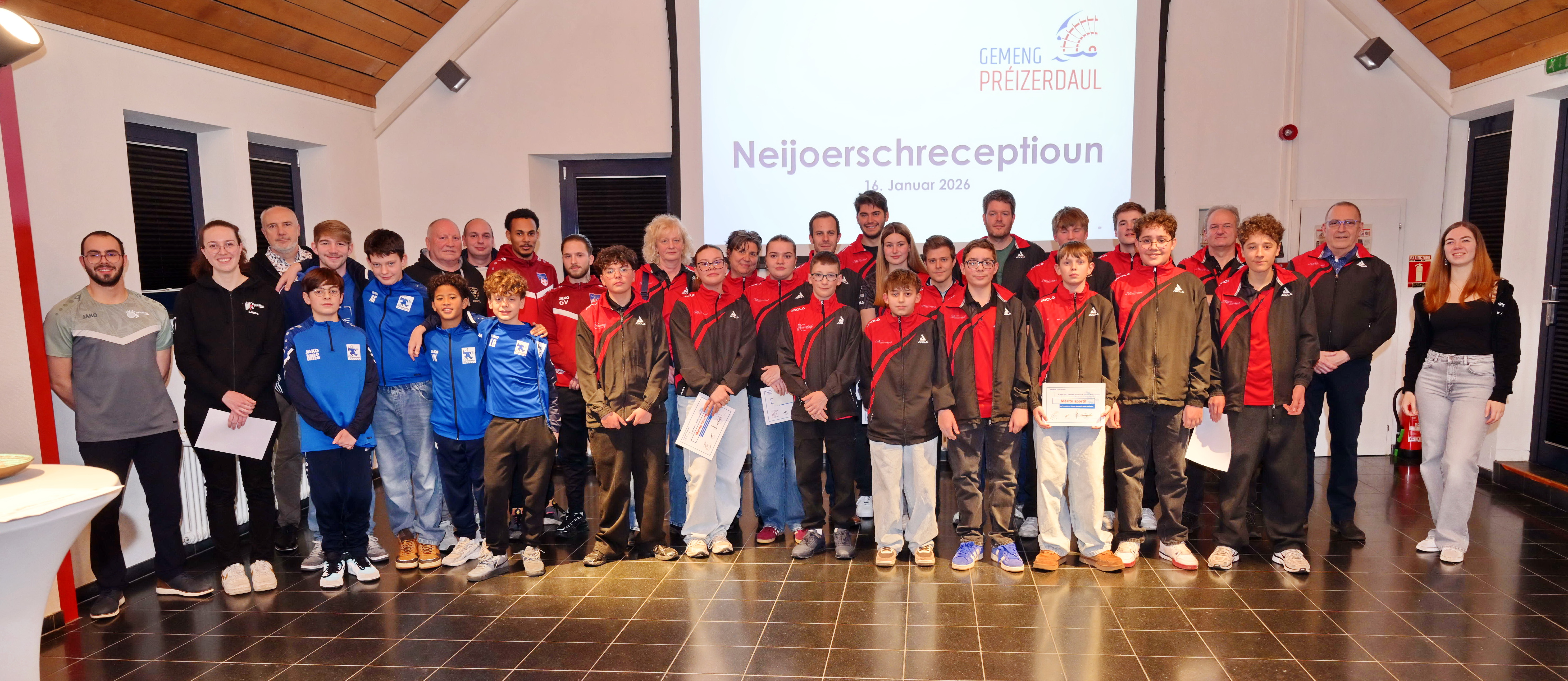 Neijoerschreceptioun a der Gemeng Préizerdaul (17.01.26) - RTL Lëtzebuerg