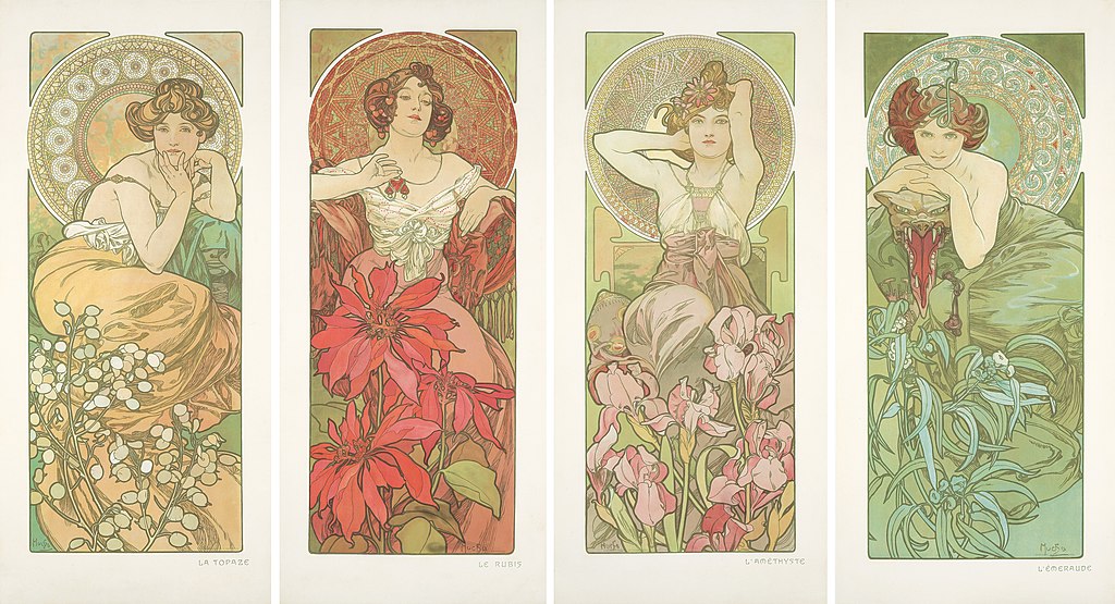 Roux Magazine: The enigmatic women of Aphonse Mucha: power, beauty, and ...
