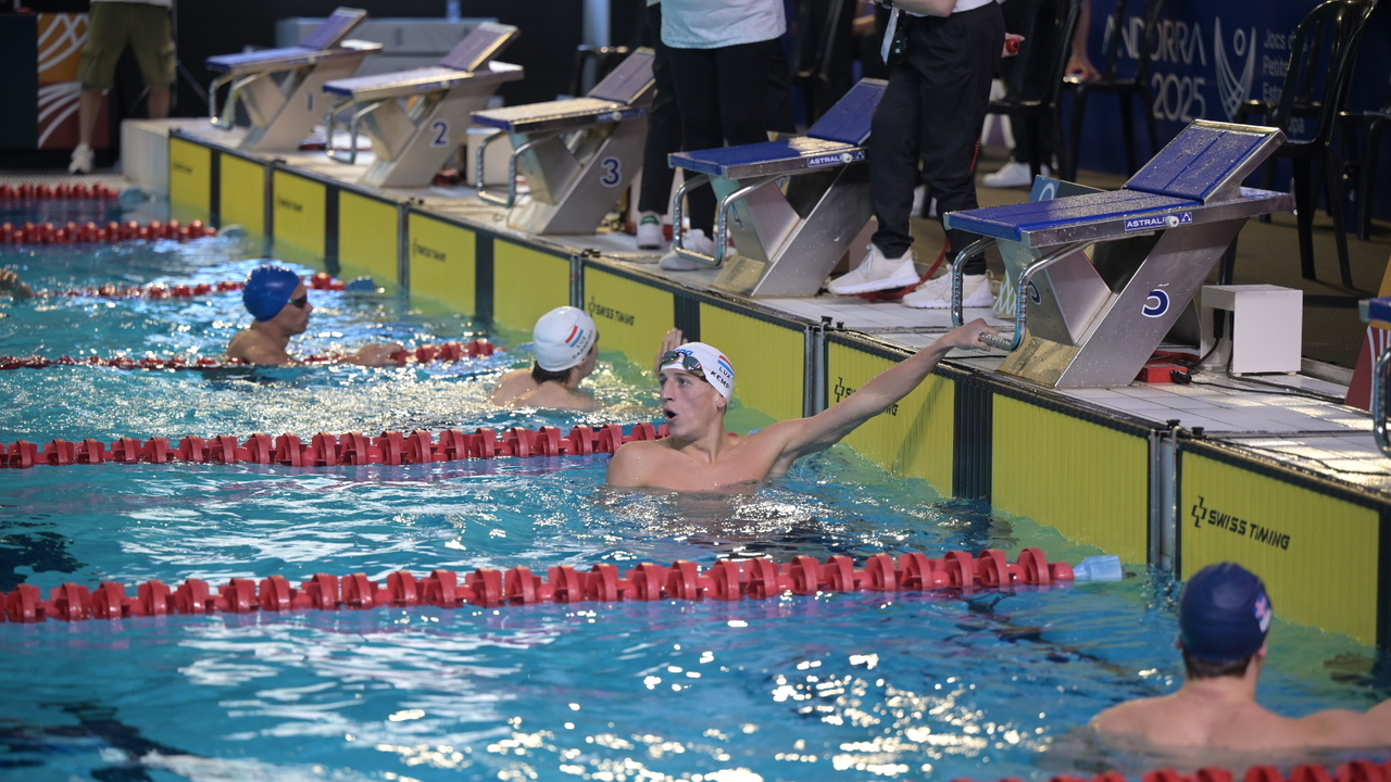 Neien nationale Rekord am Schwammen: Finn Kemp éischte Lëtzebuerger ...