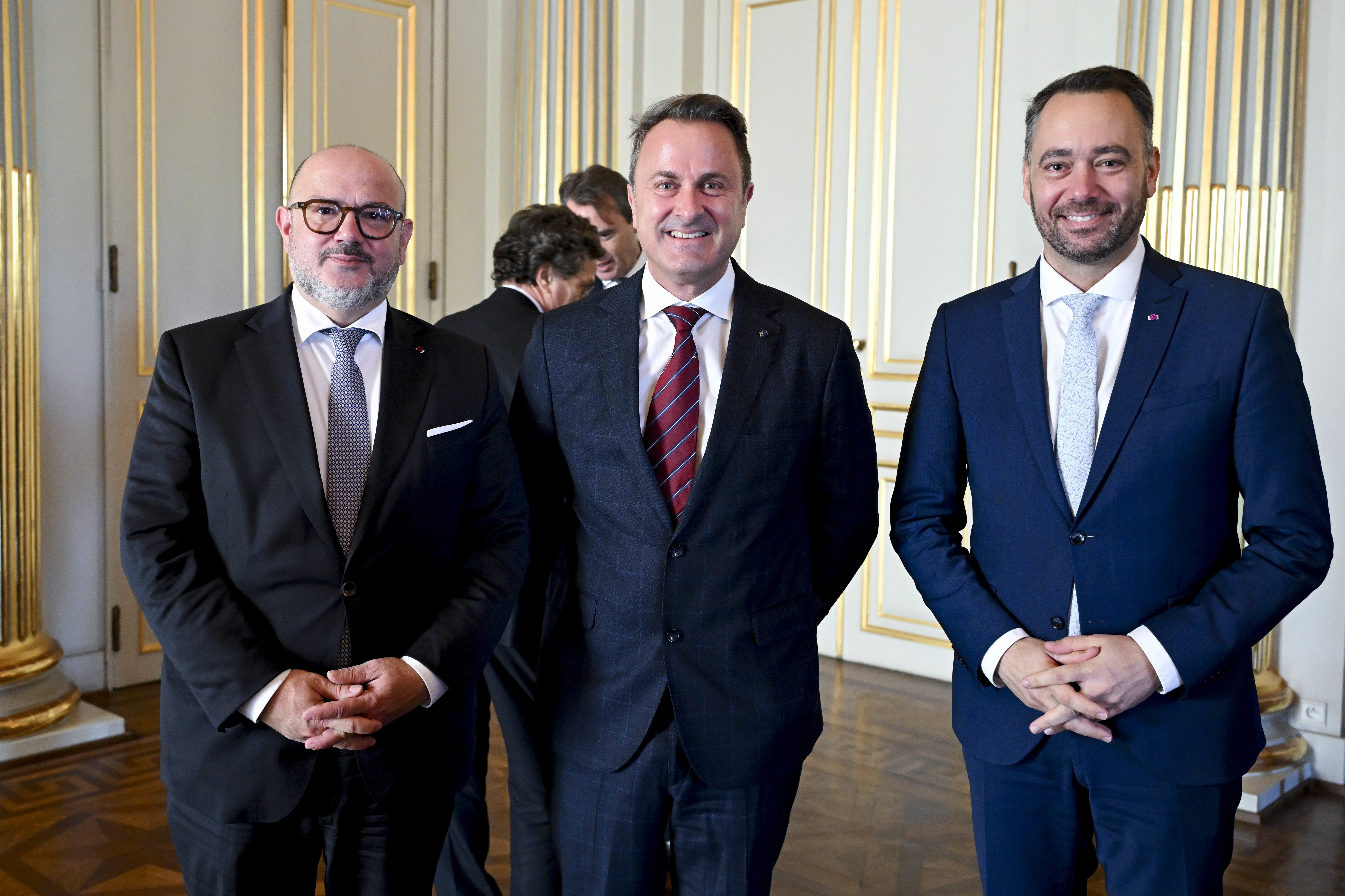 Première visite officielle: Le Grand-Duc Guillaume et la Grande ...