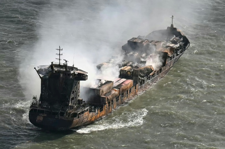 Suspicion of manslaughter: Captain of cargo ship in North Sea crash is ...