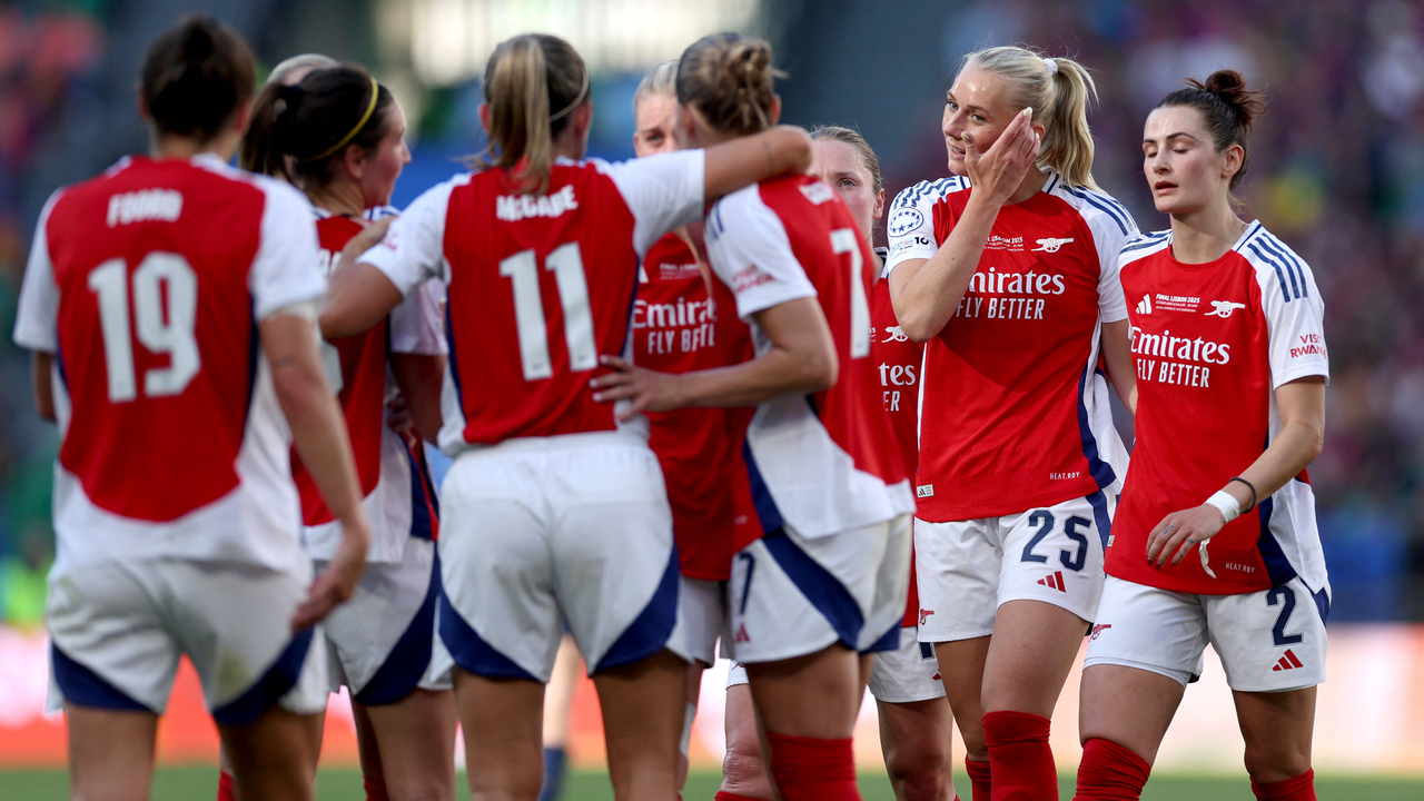 Dammen Champions League: Arsenal wënnt d'Finall mat 1:0 géint Barcelona ...