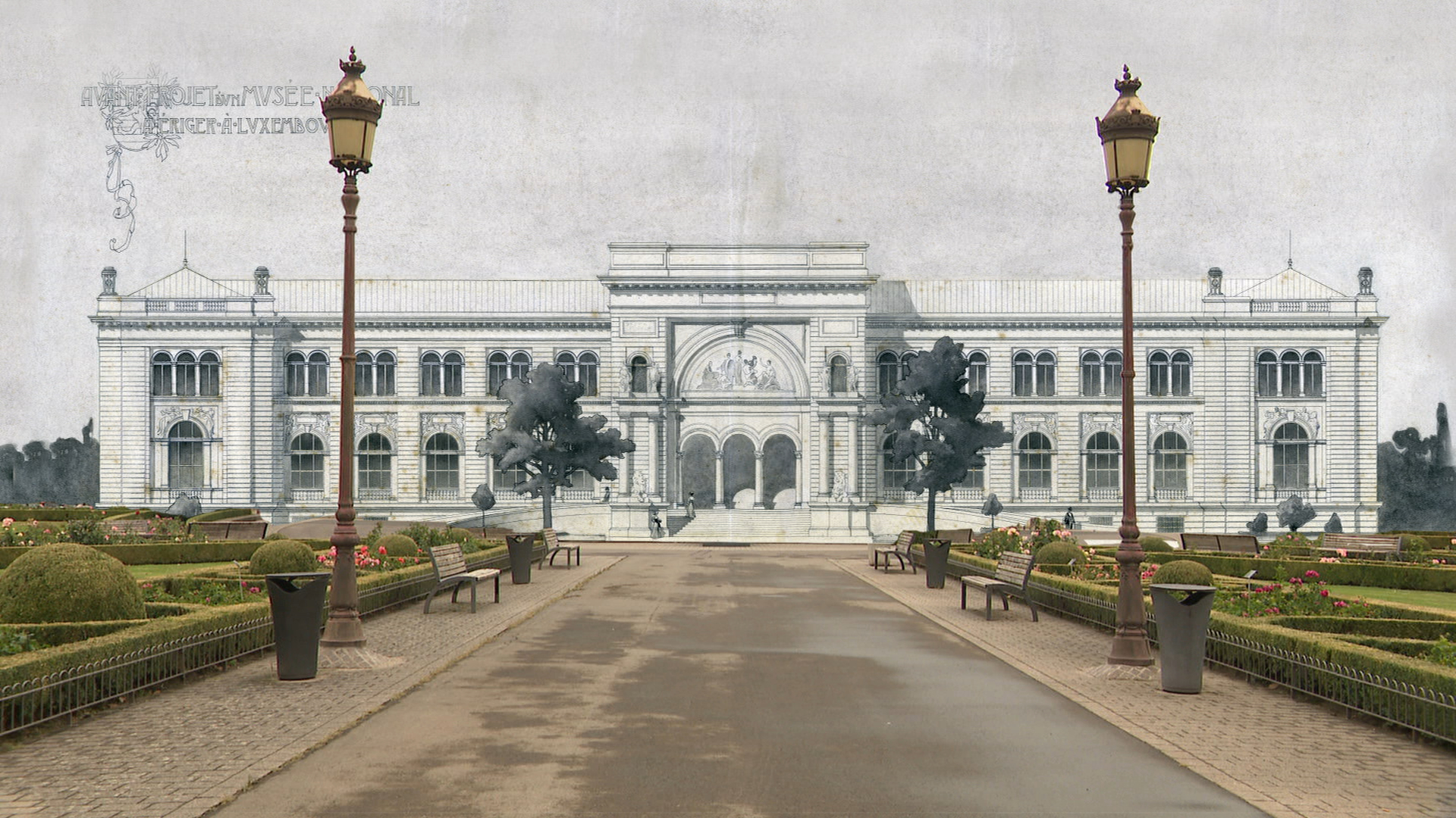 Planned, yet never built: A National Museum at Rousegäertchen? - RTL Today