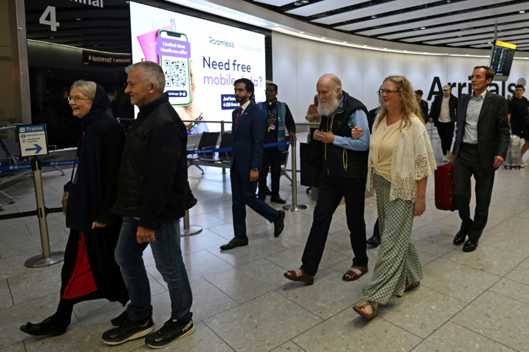 After almost eight months: British couple released by Taliban say ...