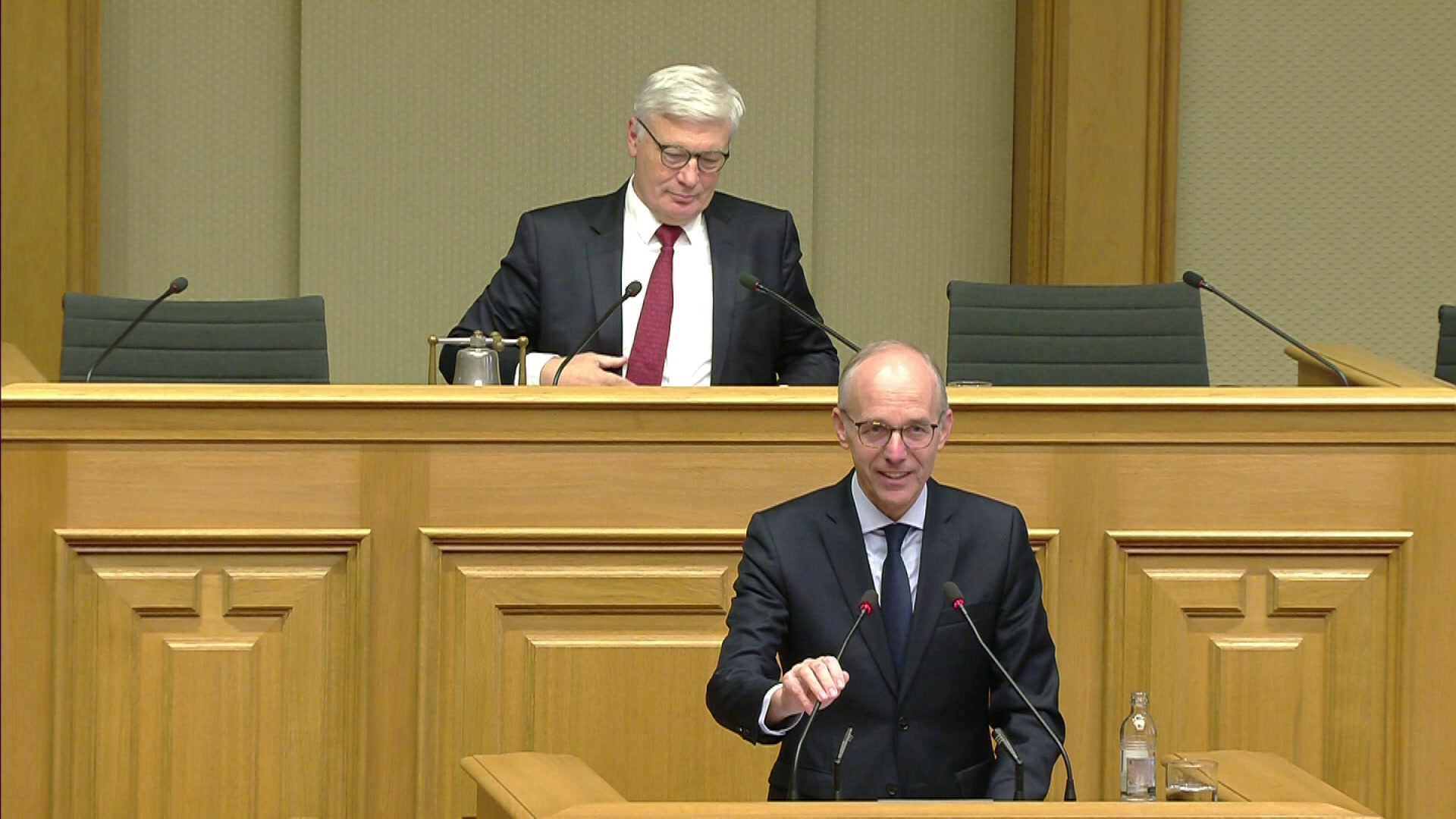 Claude Wiseler confirméiert: D'Riedenzäiten an der Chamber wäerte vu ...