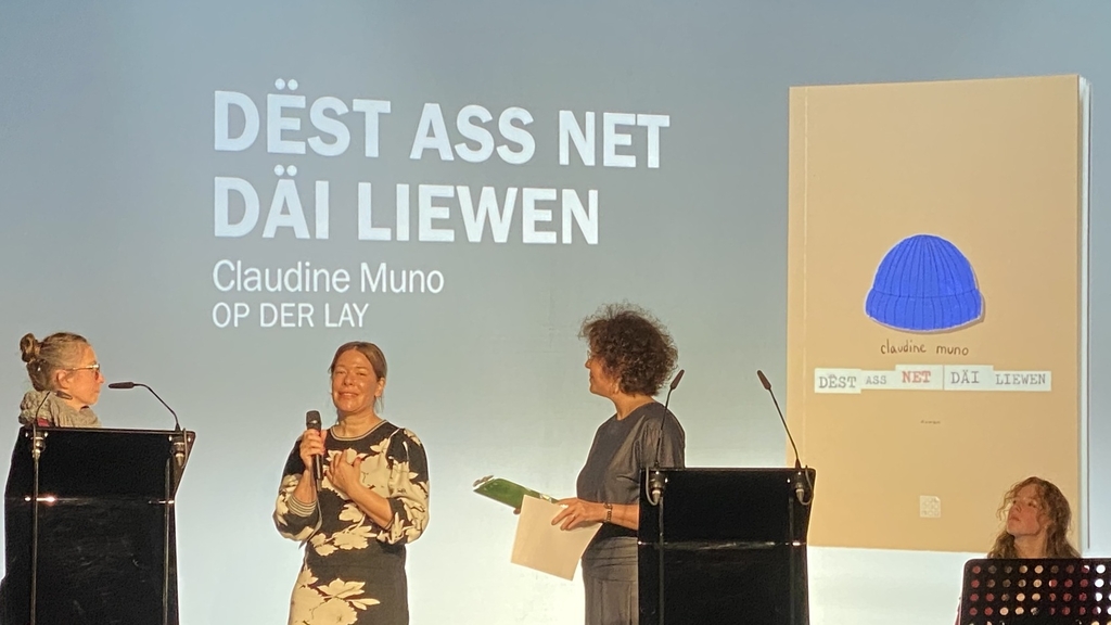 Lëtzebuerger Buchpräis 2023: Claudine Muno remporte le prix littéraire ...