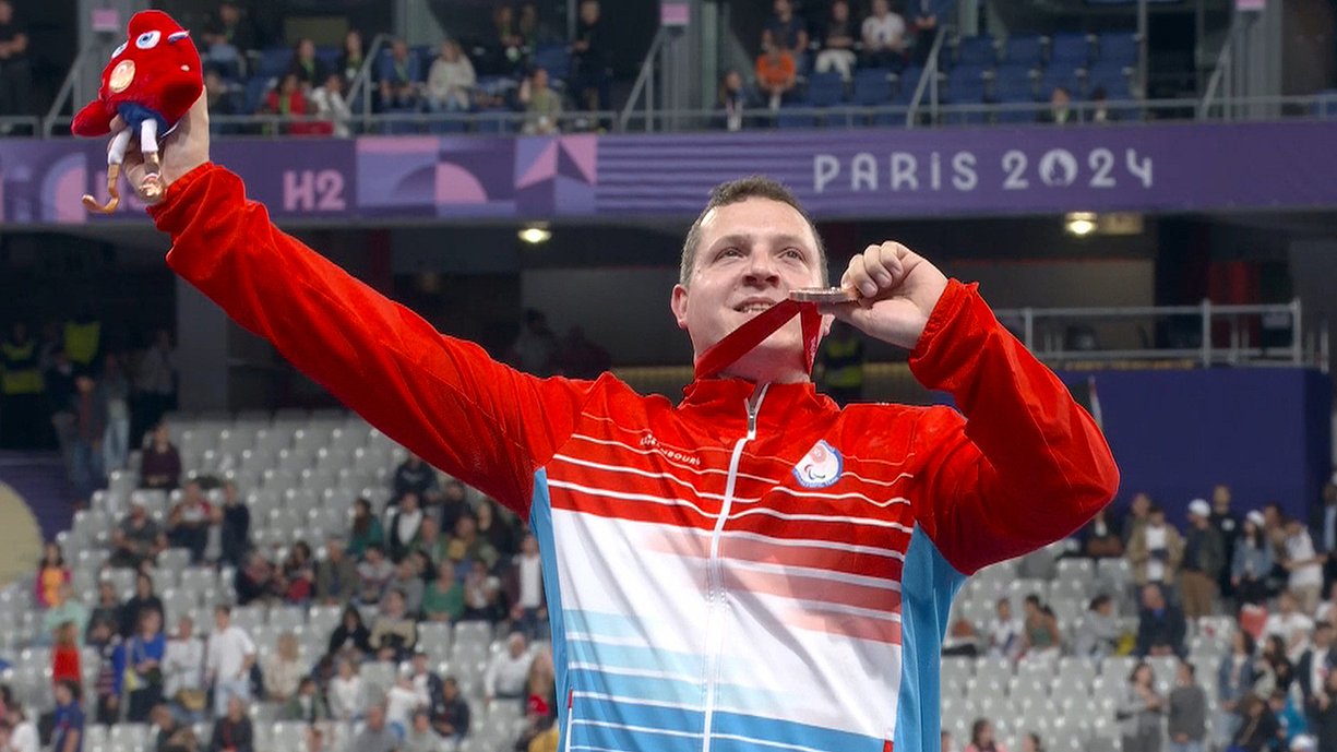 Paralympics: Luxembourg's Tom Habscheid wins bronze in the Shot Put F63 ...