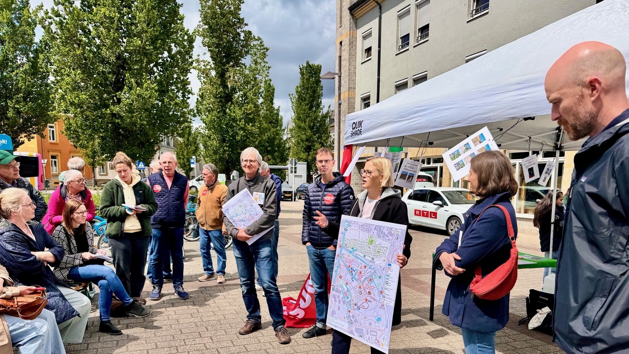 Greenery, active mobility, reduced traffic: Gasperich association ...