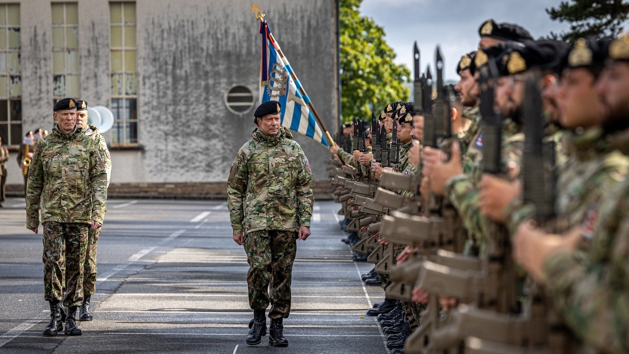 End of an era: Luxembourg Army bids farewell to Grand Duke Henri after ...