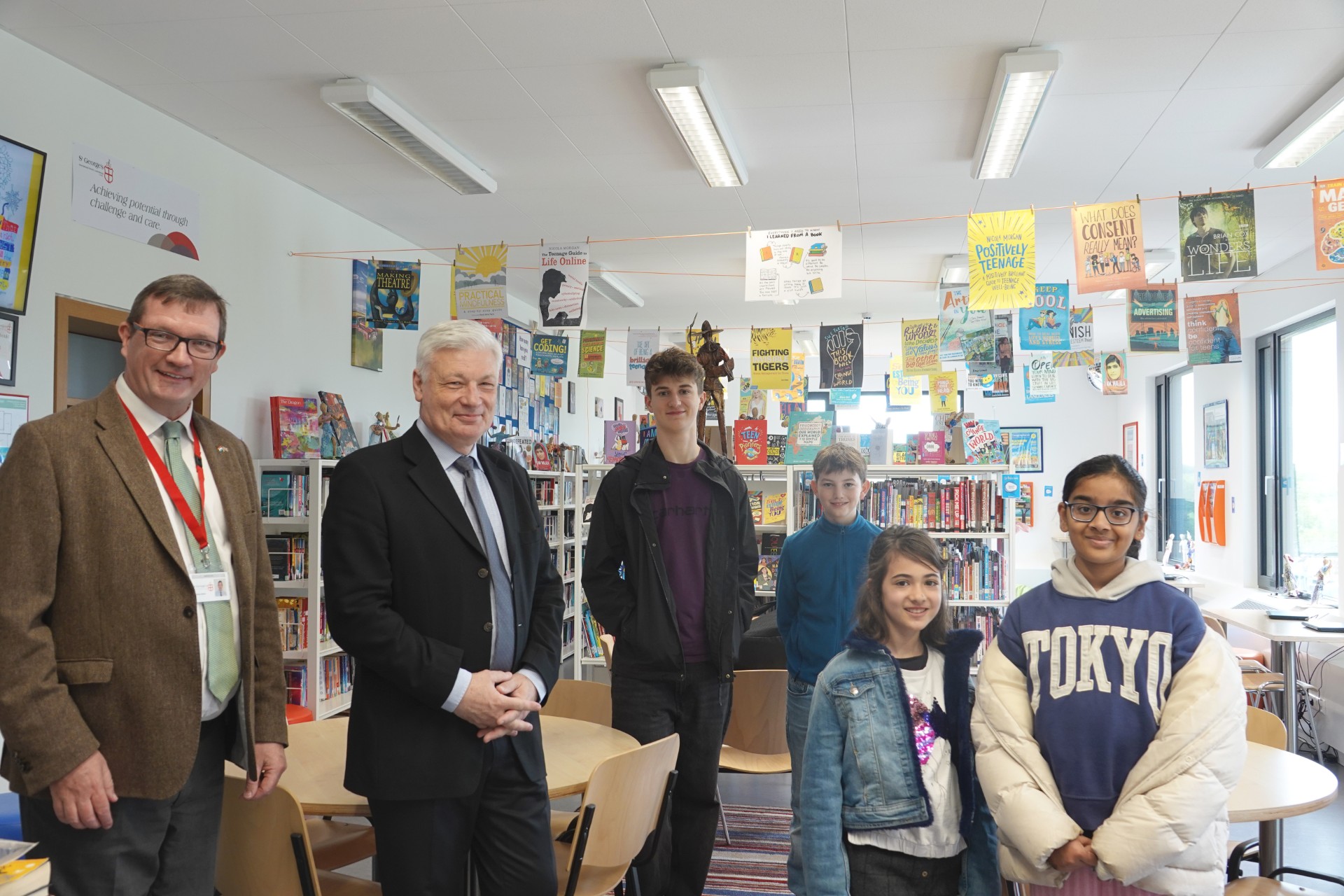 Claude Wiseler: Chamber of Deputies president visits St George's