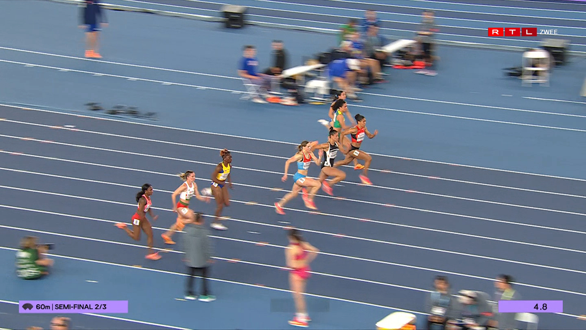 Liichtathletik-Indoor-WM: Patrizia van der Weken steet an der Finall ...