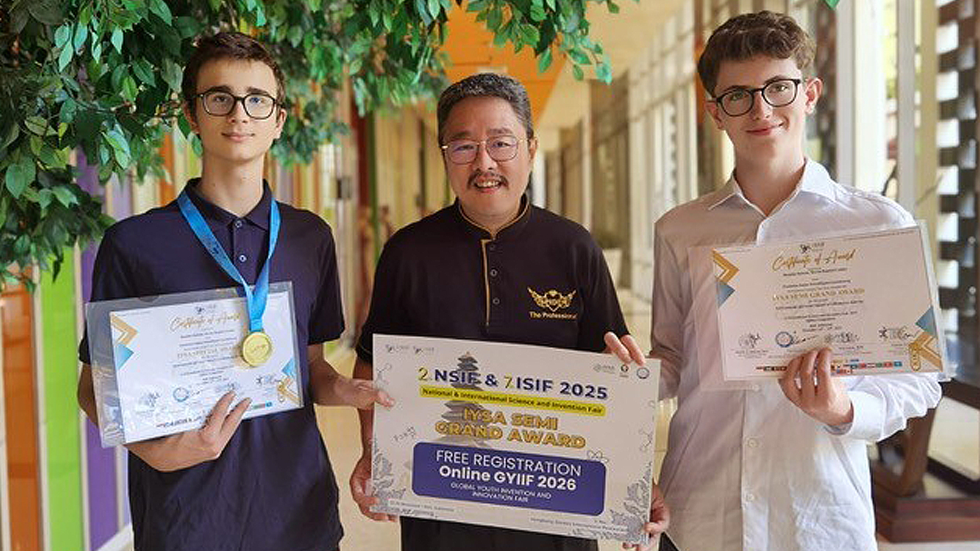 International Science and Invention Fair: Two young researchers from Luxembourg awarded ...